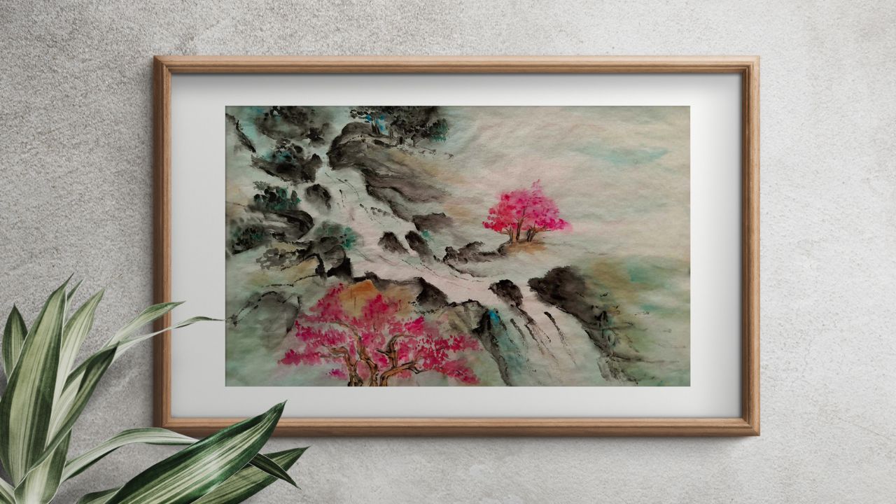 Thuỷ mặc Phong cảnh - Picassia